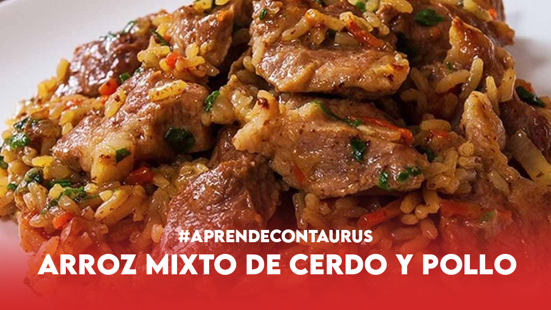 Arroz Mixto para despedir el año viejo ¡Prepáralo!